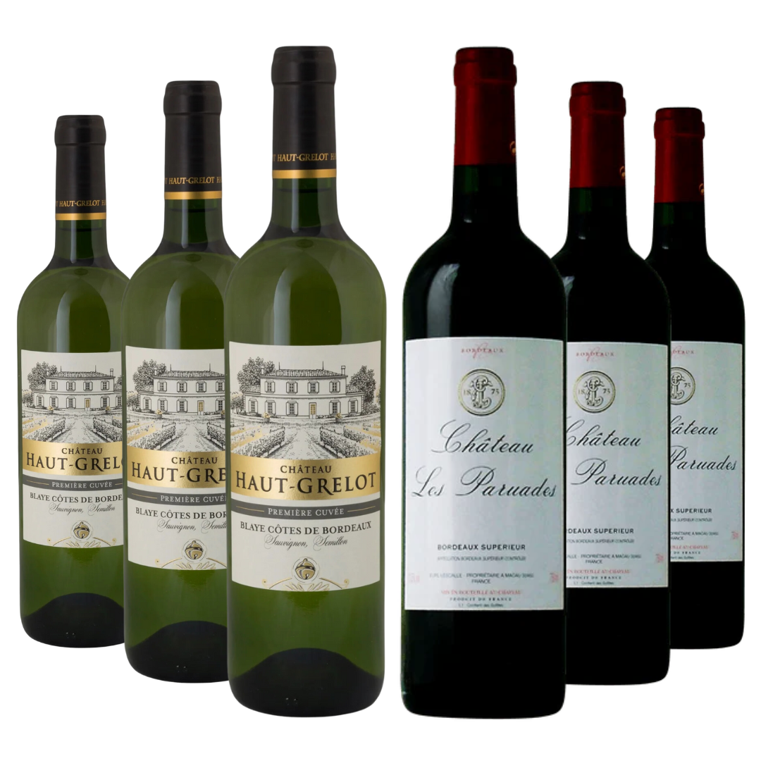 'Blanc & Rouge' Bordeaux Mixed Case – Nicholas Pearce Wines Inc